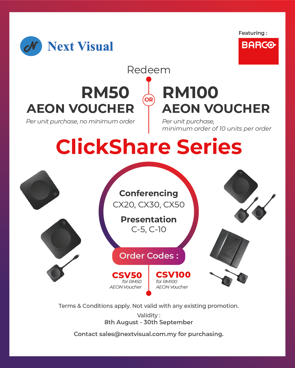 Promotions - Next Visual